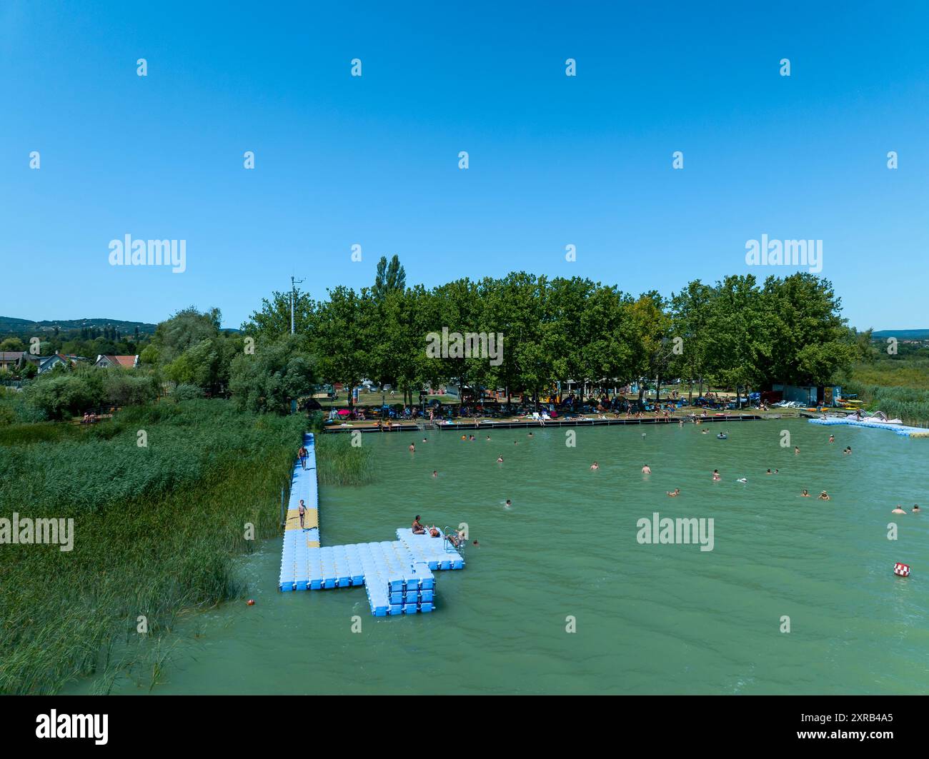 Balaton beach resorts hi-res stock photography and images - Alamy