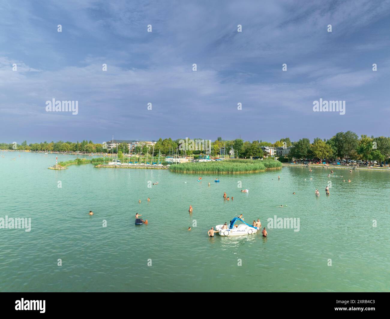 Balaton beach resorts hi-res stock photography and images - Alamy