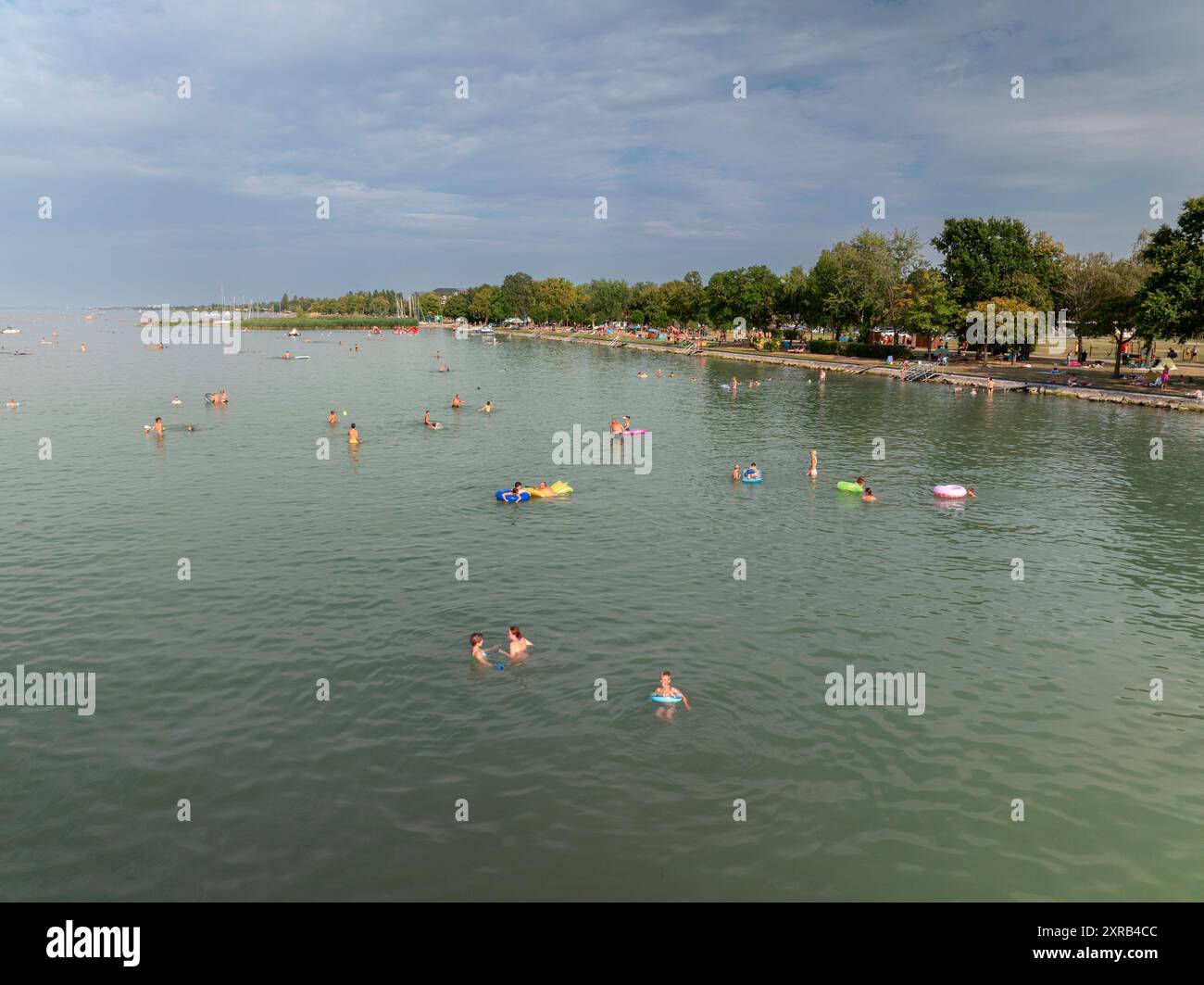 Balaton beach resorts hi-res stock photography and images - Alamy