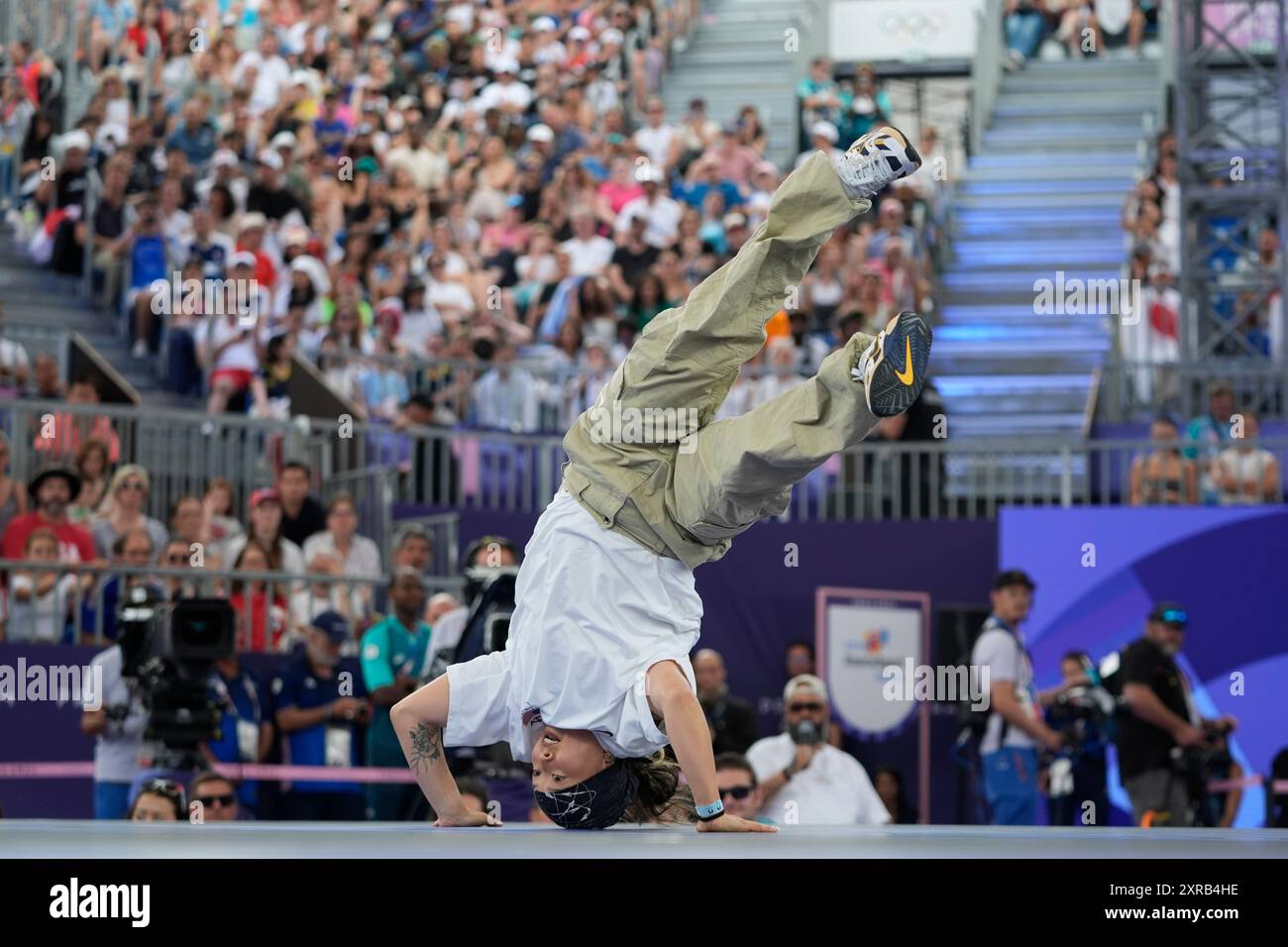 United States Sunny Choi, known as B-Girl Sunny, competes during the ...