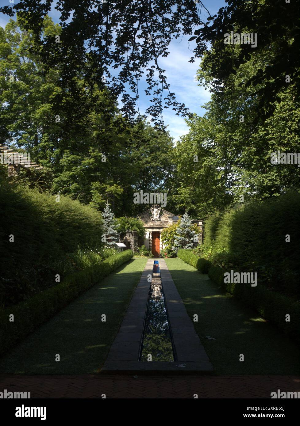 Grey Towers National Historic site in Milford, Pennsylvania. The site ...