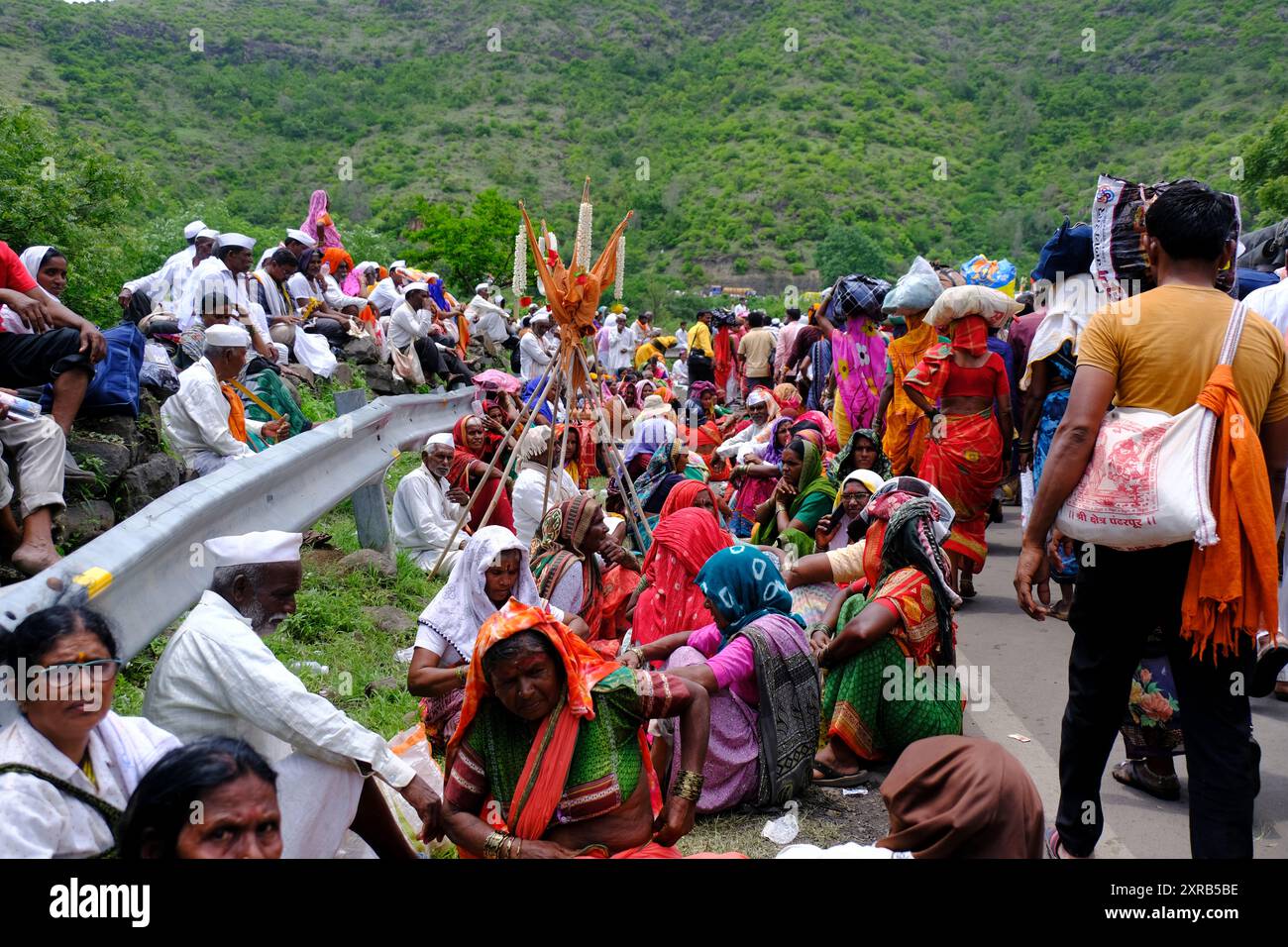 Yatra pandharpur hi-res stock photography and images - Alamy