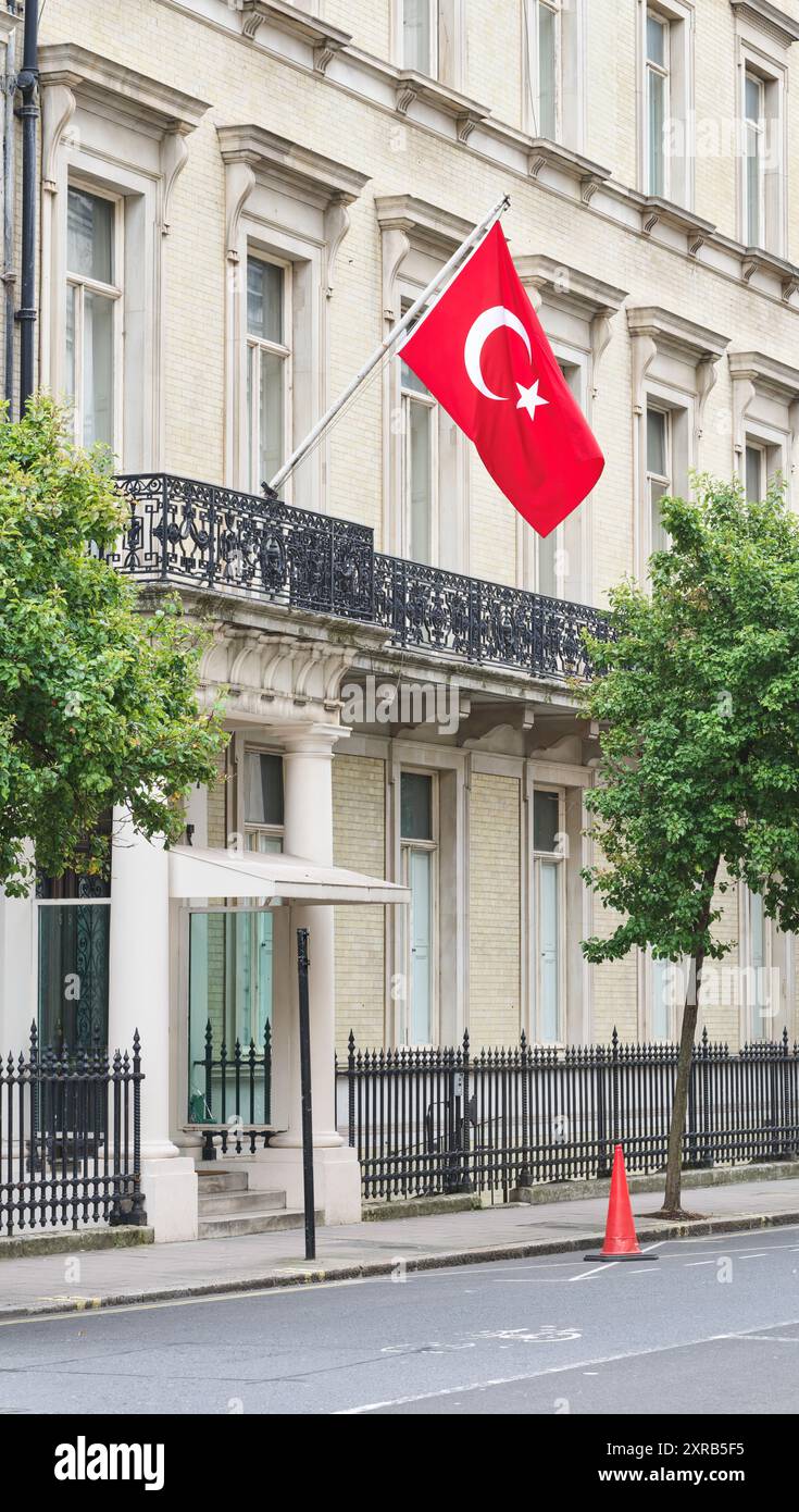 Home of the turkish ambassador, London, England Stock Photo - Alamy