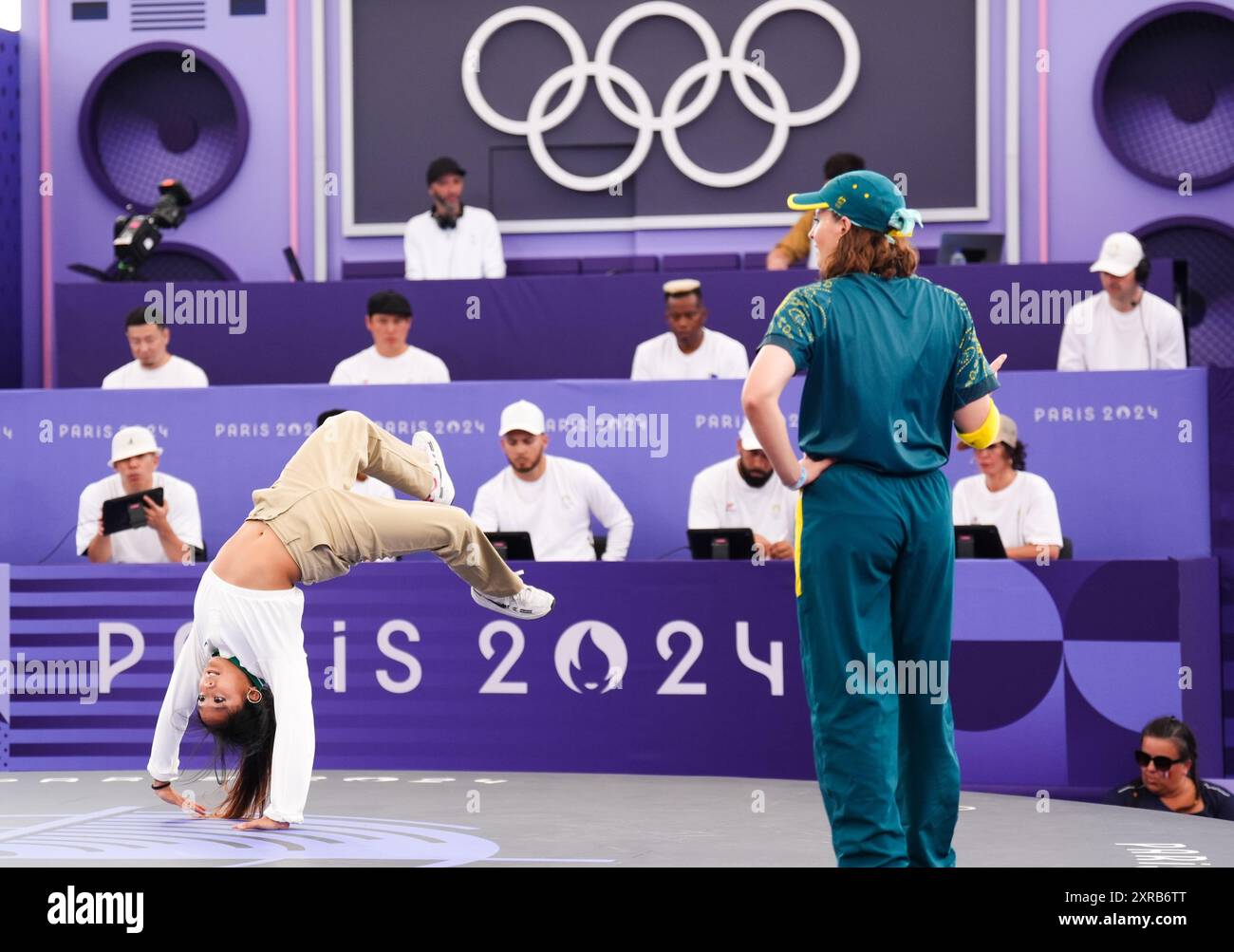 LOGISTX of the USA during the Breaking, B-Girls Round Robin at La ...