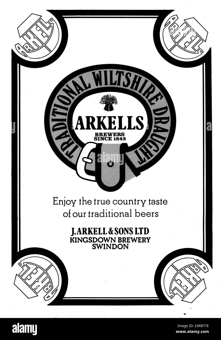 J. Arkell & Sons Ltd advert from 1980 Stock Photo - Alamy