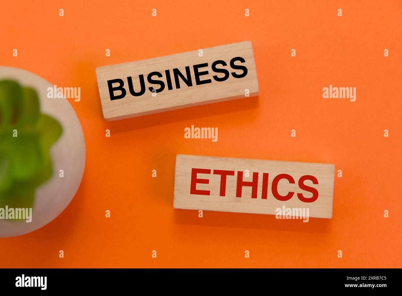 Ethics Standards Moral and Right Words Showing Values Stock Photo - Alamy