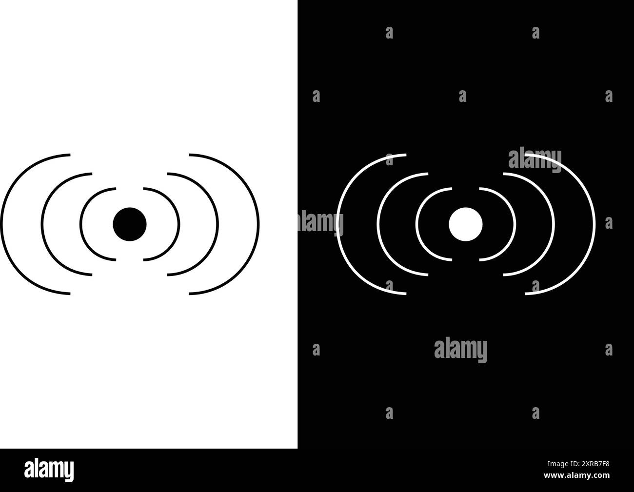 Horizontal wi fi signal hi-res stock photography and images - Alamy