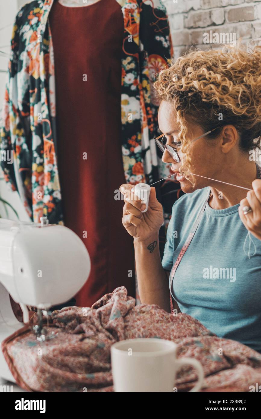 Tailoring business concept woman hi-res stock photography and images ...