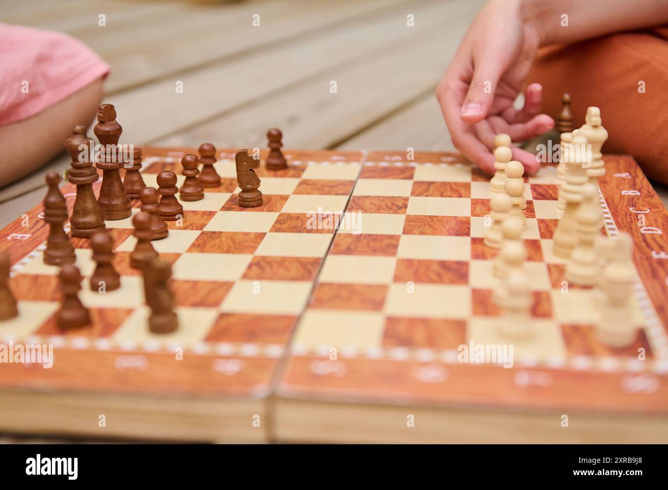 Intense outdoor chess competition hi-res stock photography and images ...