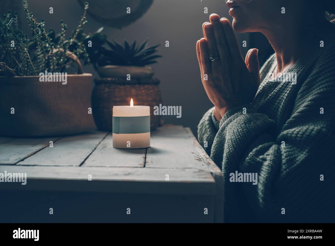 Modest altar hi-res stock photography and images - Alamy