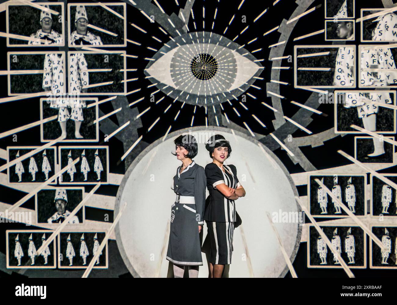 1927 theatre company show Please Right Back with animations, Edinburgh International Festival ...