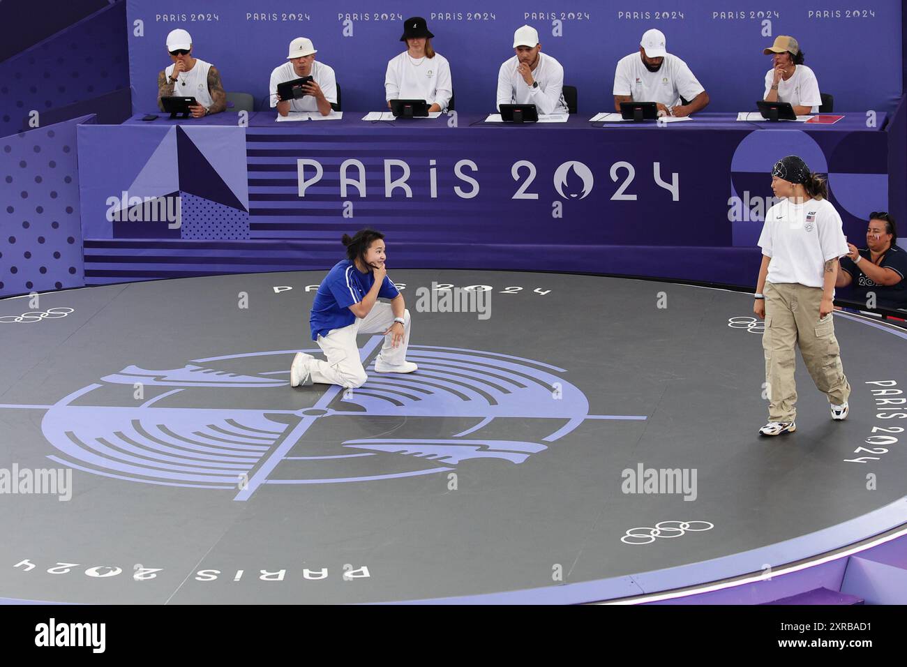 PARIS, FRANCE. 9th Aug, 2024. B-Girl 671 of Team People’s Republic of ...