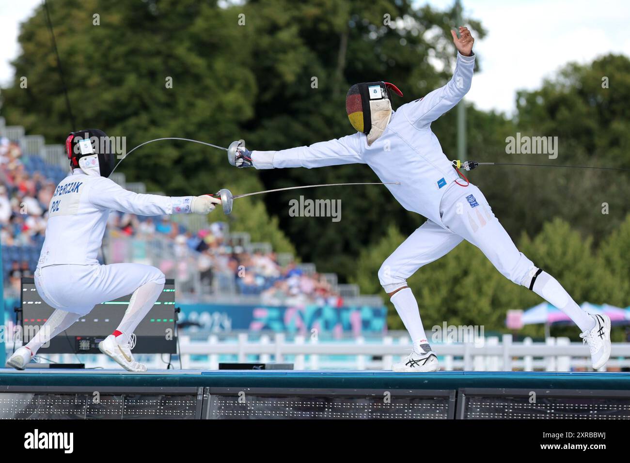 Versailles, France. 09th Aug, 2024. Olympic Games, Paris 2024, modern ...