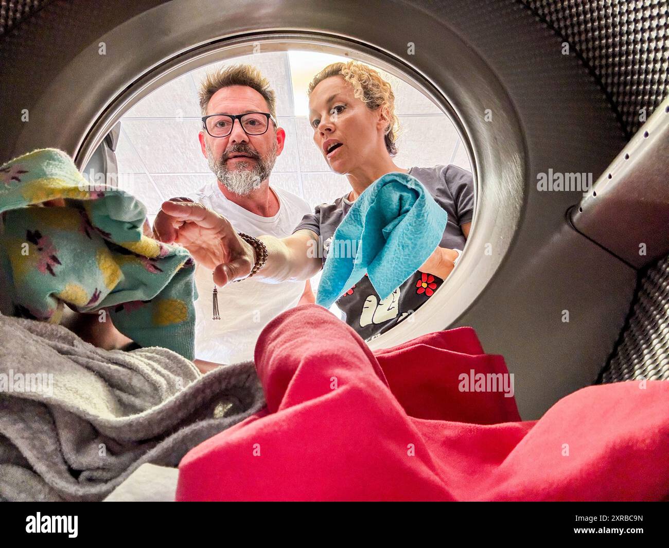 From inside washing machine hi-res stock photography and images - Alamy