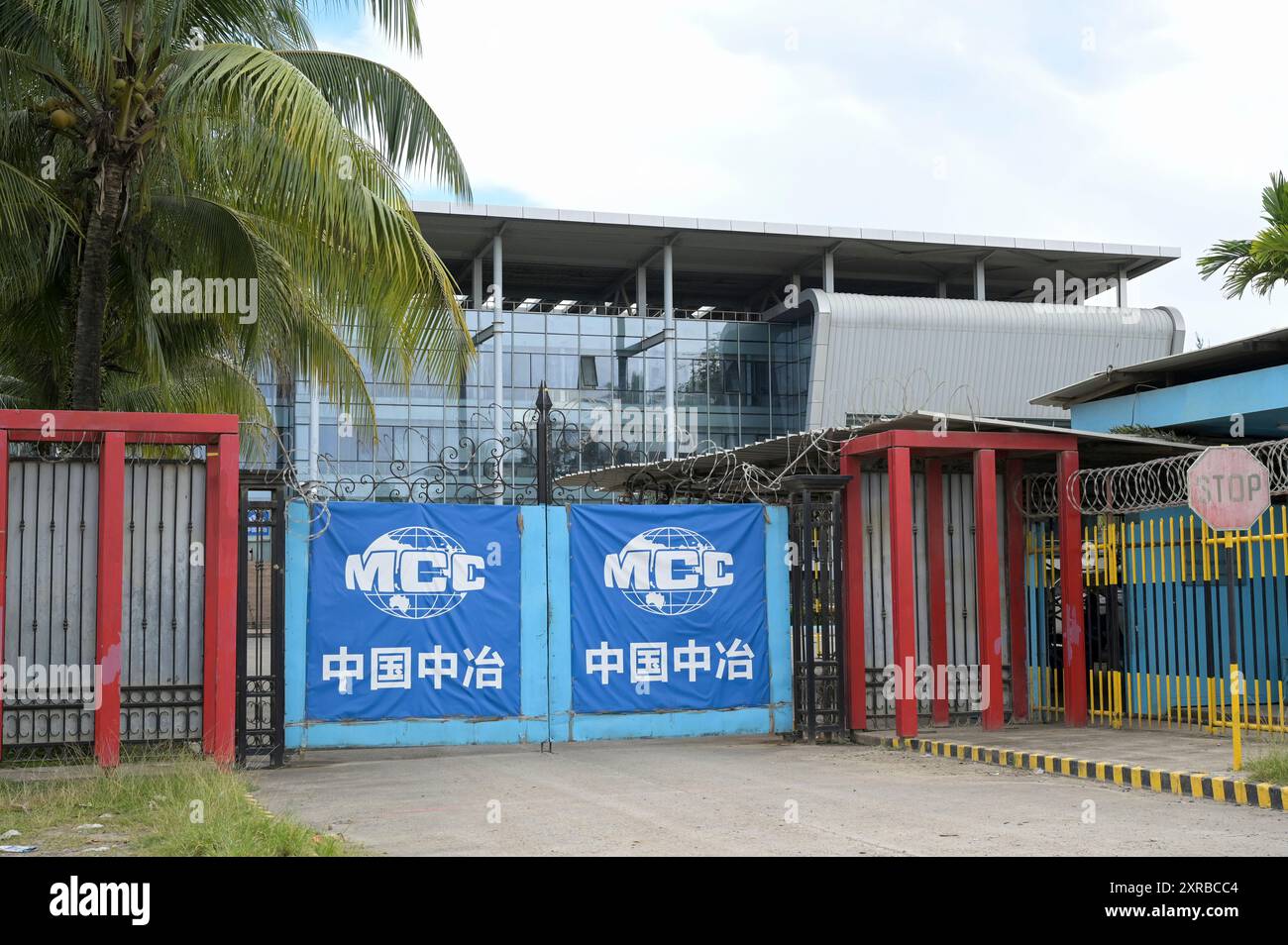 PAPUA NEW GUINEA, Madang, chinese Nickel and cobalt mining company MCC ...