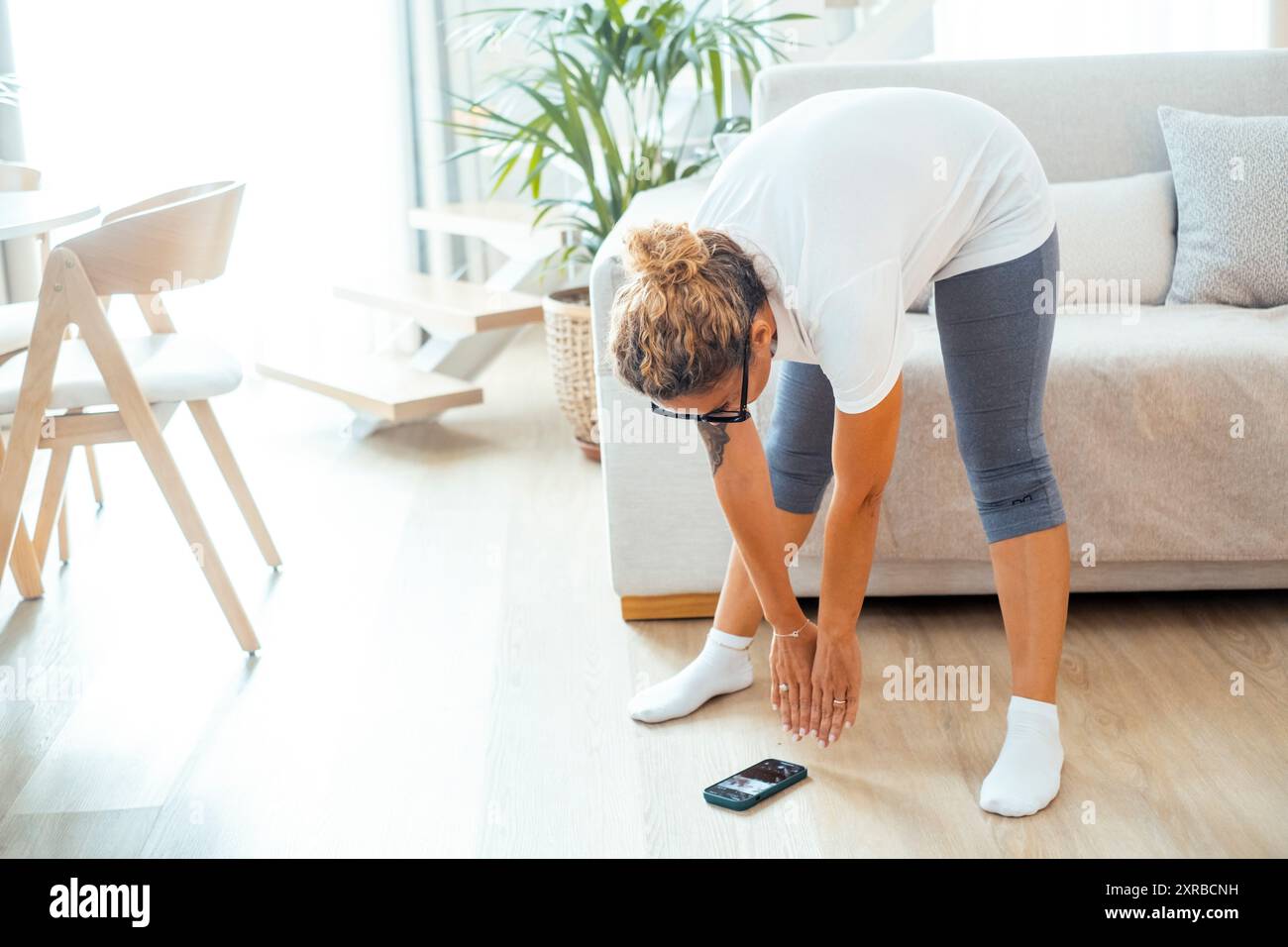 In cozy home gym hi-res stock photography and images - Alamy