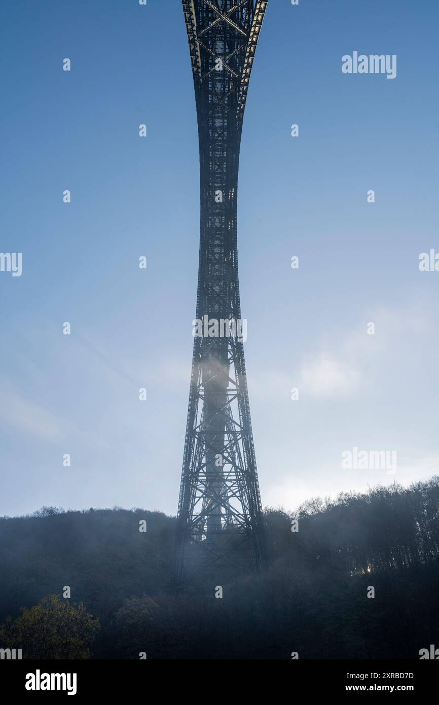 Detail of Müngsten Bridge, Bergisches Land, Germany Stock Photo - Alamy