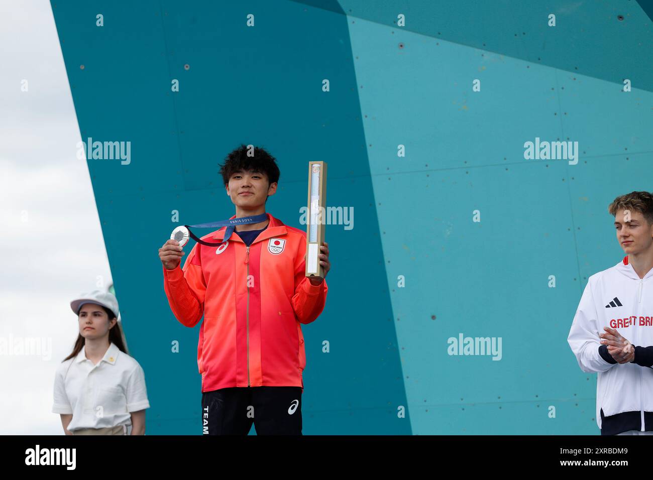 NARASAKI Tomoa of Japan Climbing Men's Boulder & Lead, Final Lead ...