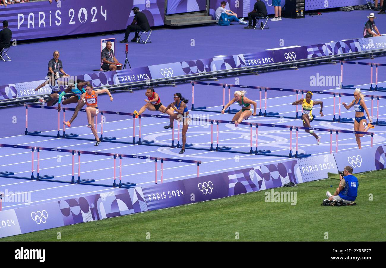 100m hurdles women hi-res stock photography and images - Alamy