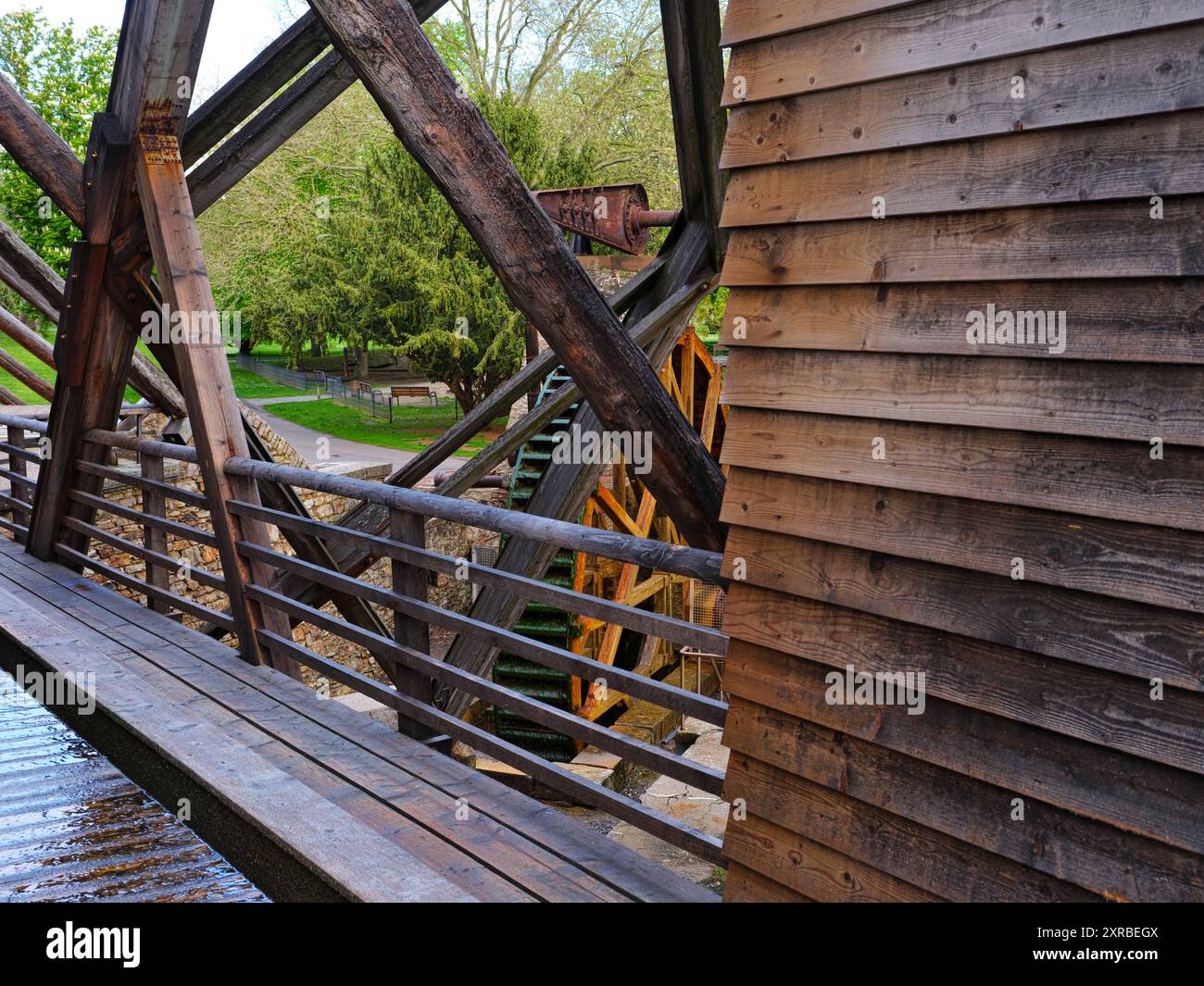 Europe, Germany, Hesse, Central Hesse, Wetterau, health resort Bad ...