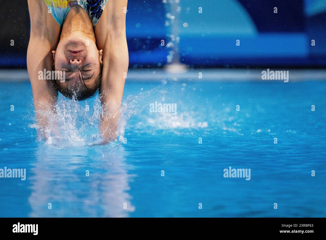 Nur Dhabitah Sabri of, Malaysia. , . competes in the women's diving 3 ...