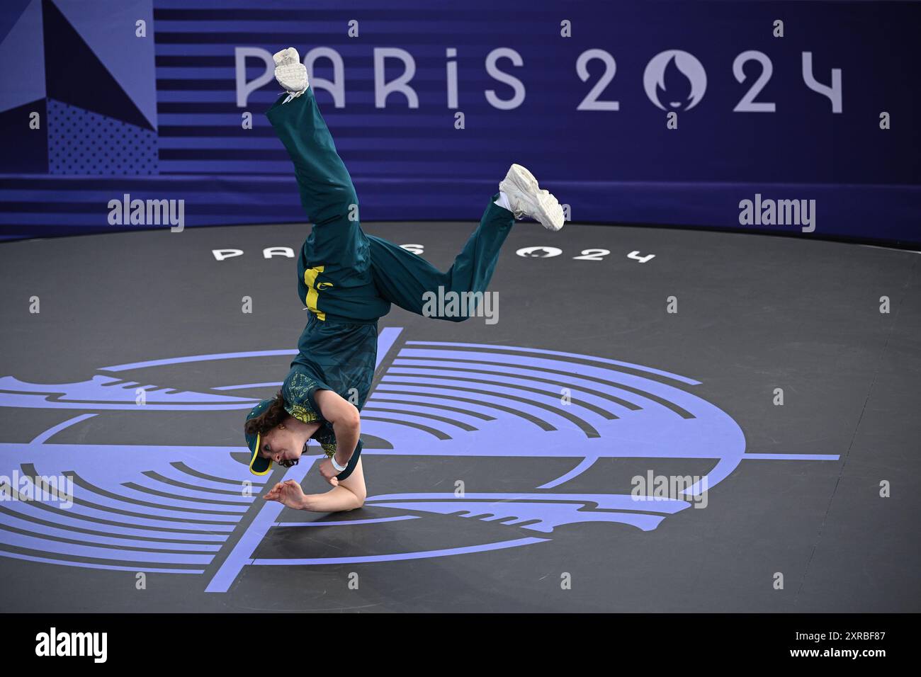 Paris, France. 09th Aug, 2024. Australian breaker Rachael Gunn, also ...