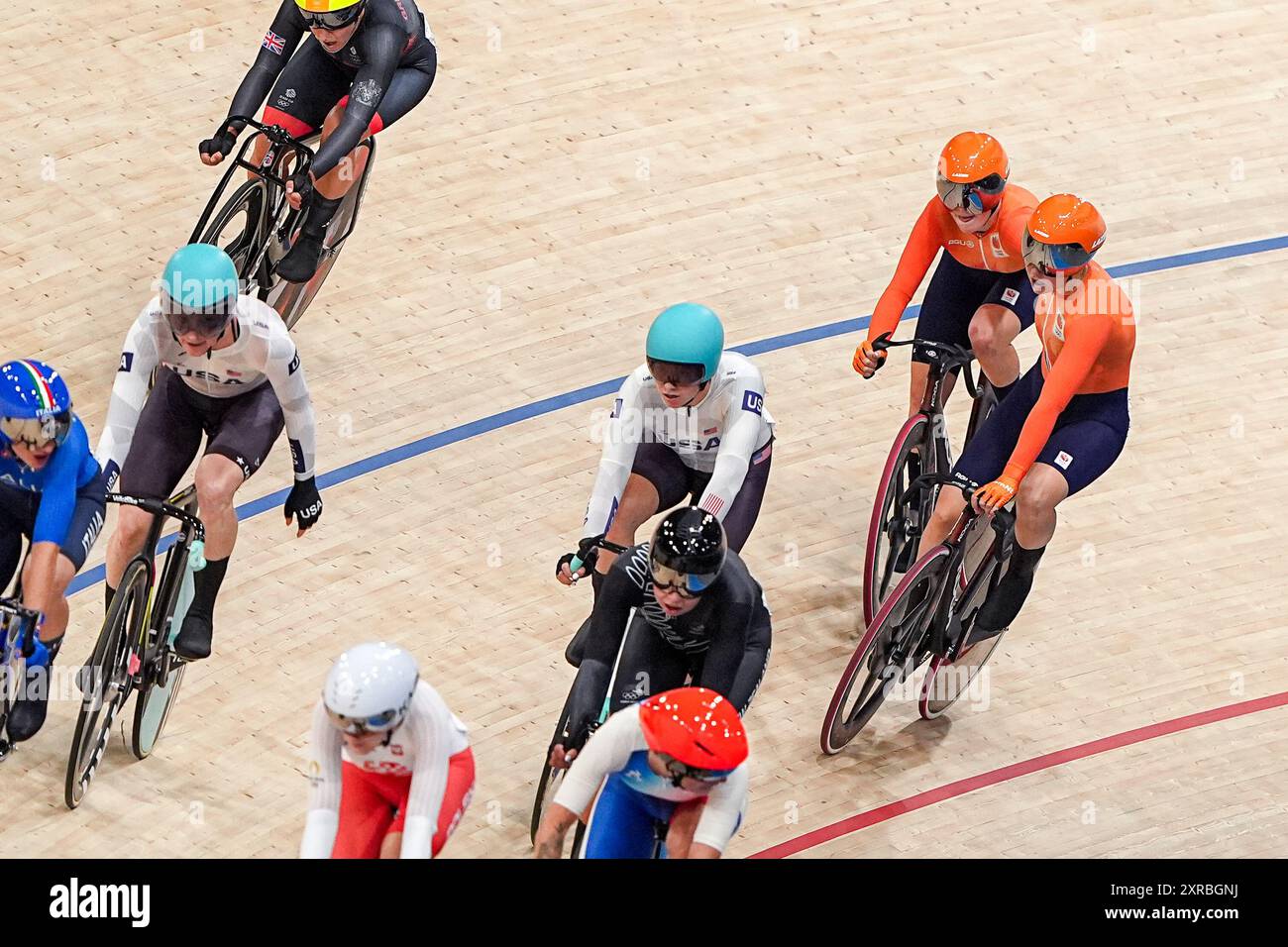 Paris, France. 09th Aug, 2024. PARIS, FRANCE - AUGUST 9: Lisa van Belle ...