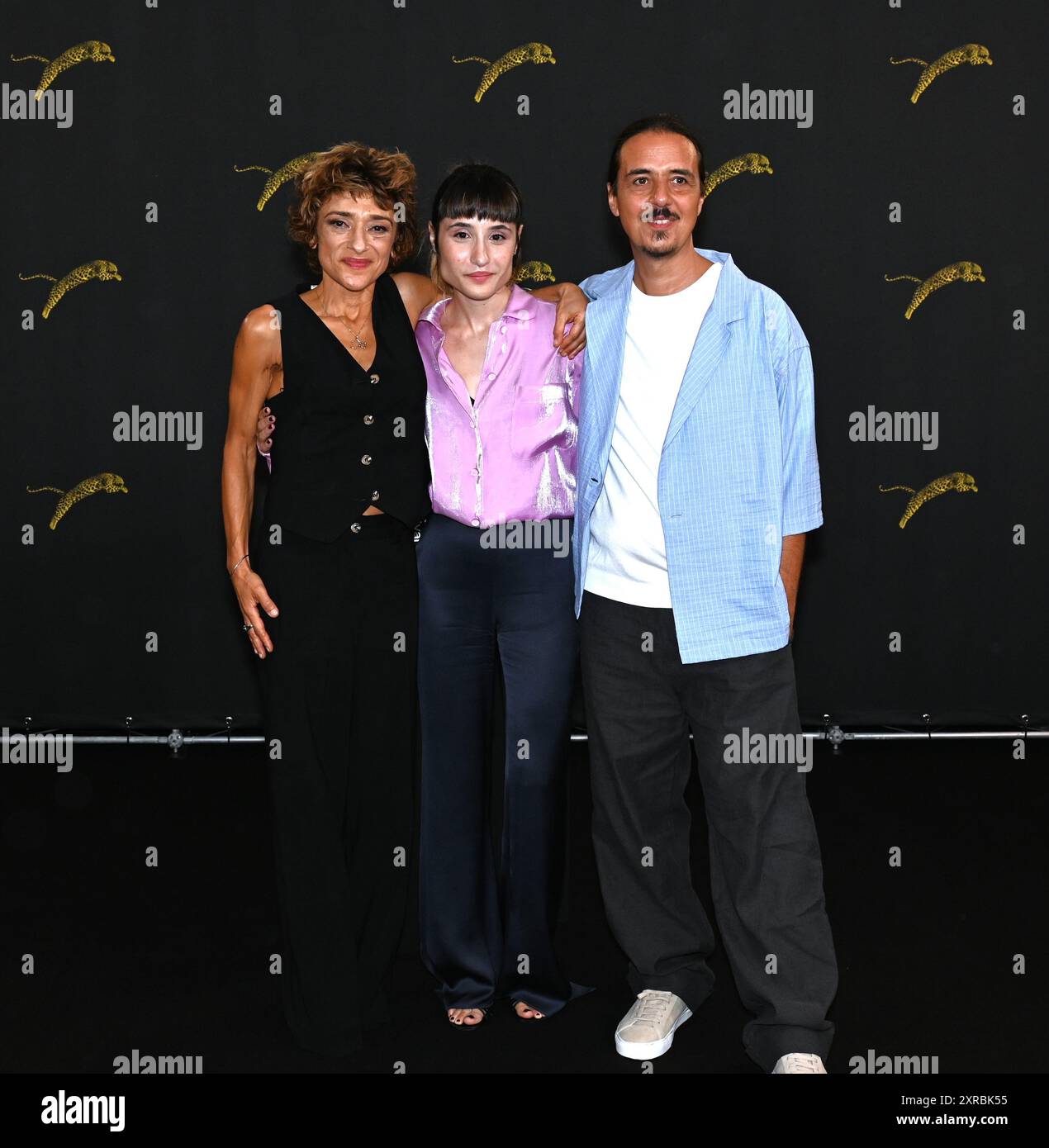 Locarno, Switzerland Locarno Film Festival 2024 Luce photocall film première In the photo:Luca ...