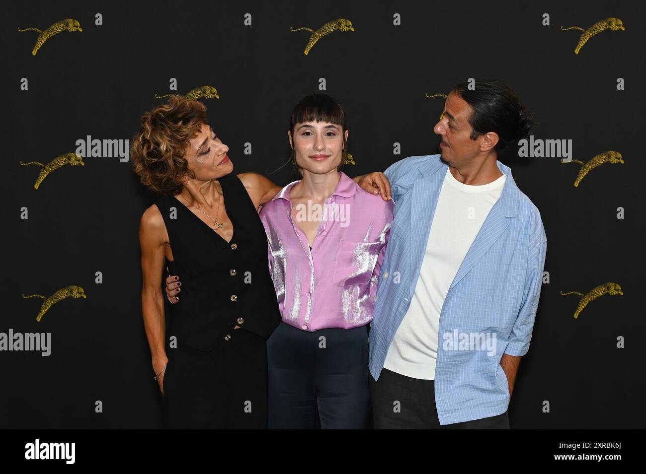 Locarno, Switzerland Locarno Film Festival 2024 Luce photocall film première In the photo:Luca ...