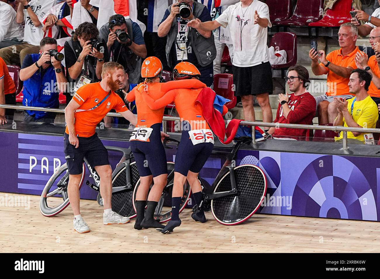 Paris, France. 09th Aug, 2024. PARIS, FRANCE - AUGUST 9: Lisa van Belle ...