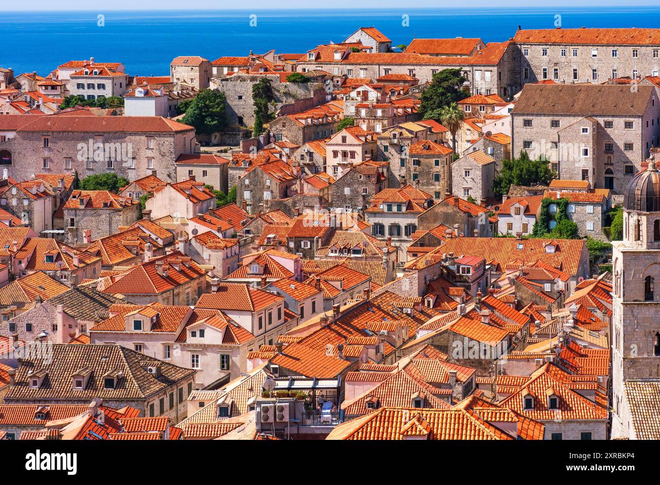 DUBROVNIK, CROATIA - JUNE 29, 2024: View of Dubrovnik's famous Old Town ...