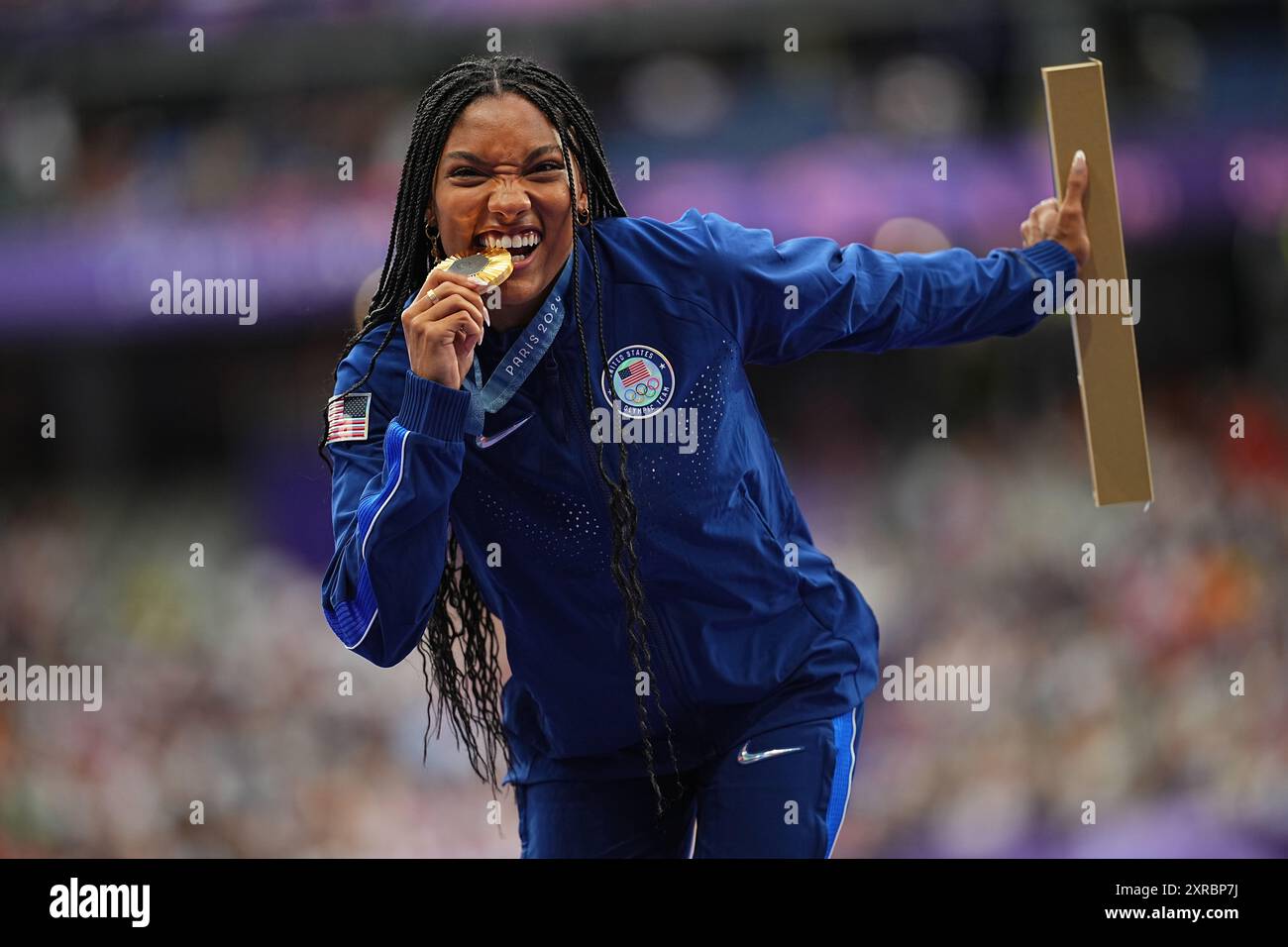 Saint Denis, France. 09th Aug, 2024. Olympics, Paris 2024, athletics ...