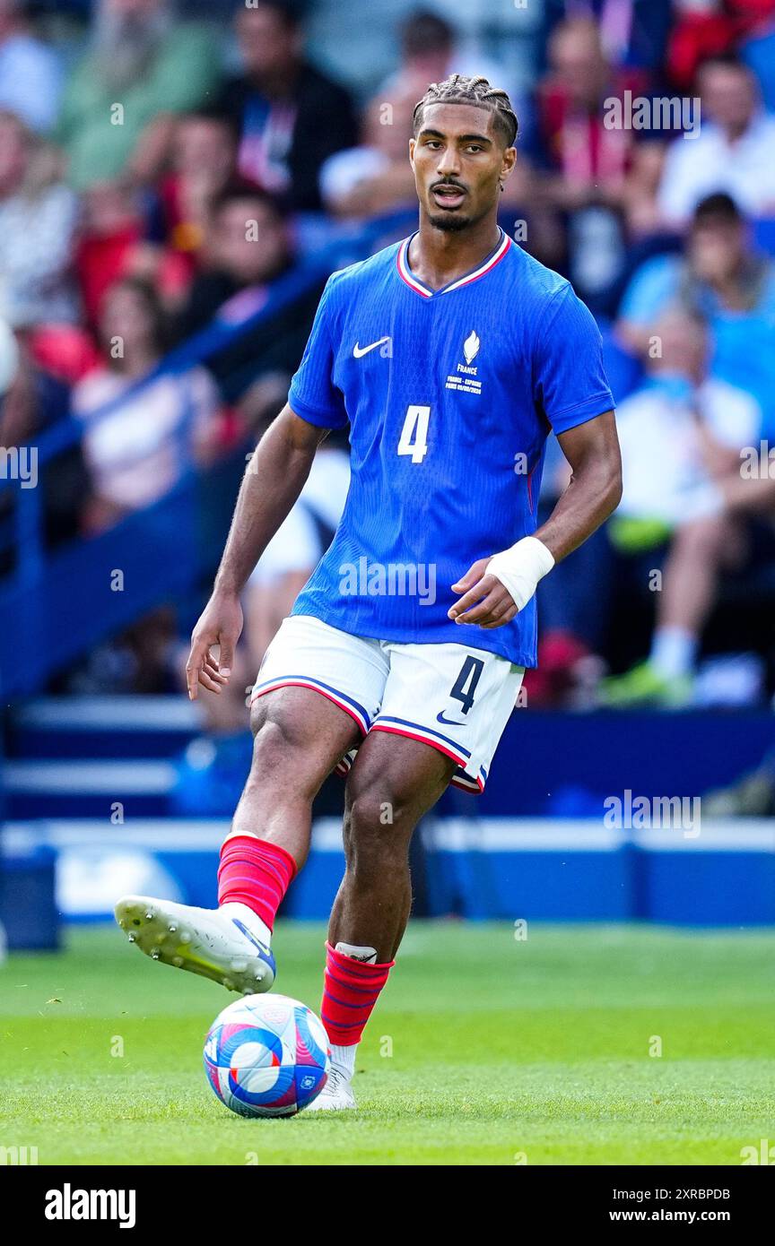 Loic Bade of France in action during Men's Gold Medal Match of the ...