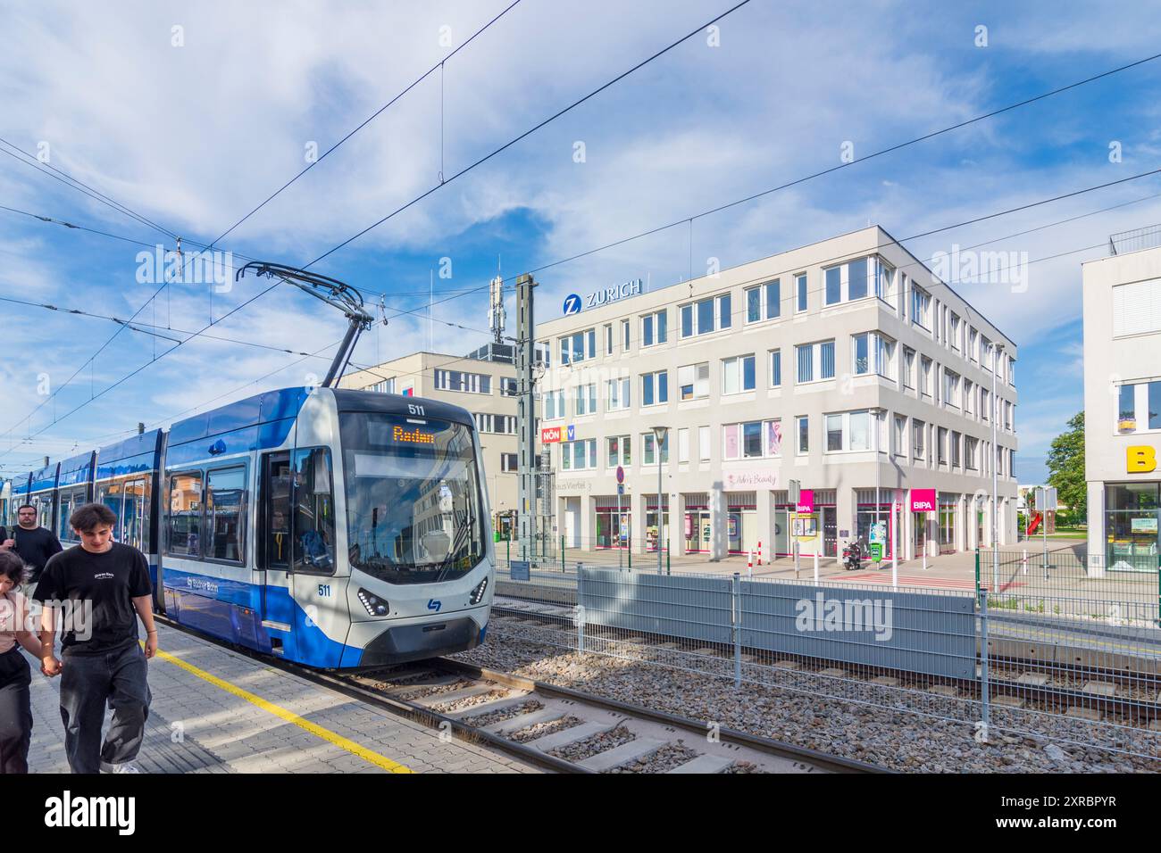 Guntramsdorf, station Guntramsdorf Lokalbahn of Badner Bahn or Wiener ...