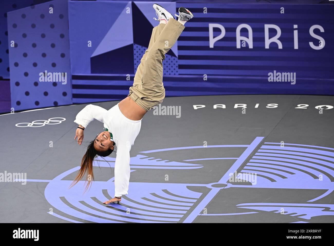 Paris, France. 08th Aug, 2024. American breaker Edra Logan, also known ...