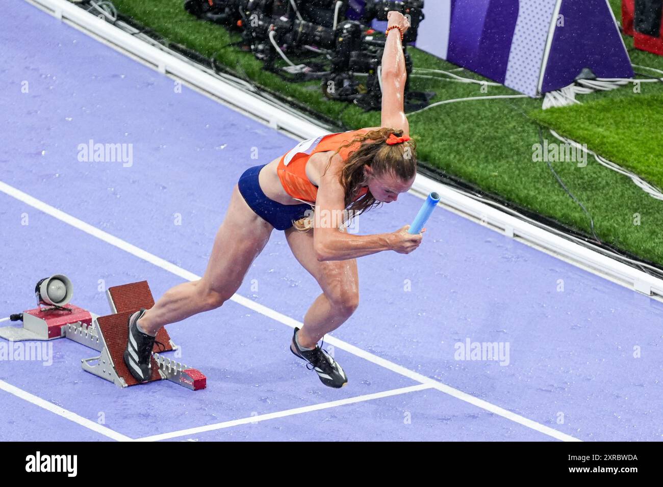 Paris, France. 09th Aug, 2024. PARIS, FRANCE - AUGUST 9: Isabel van den ...