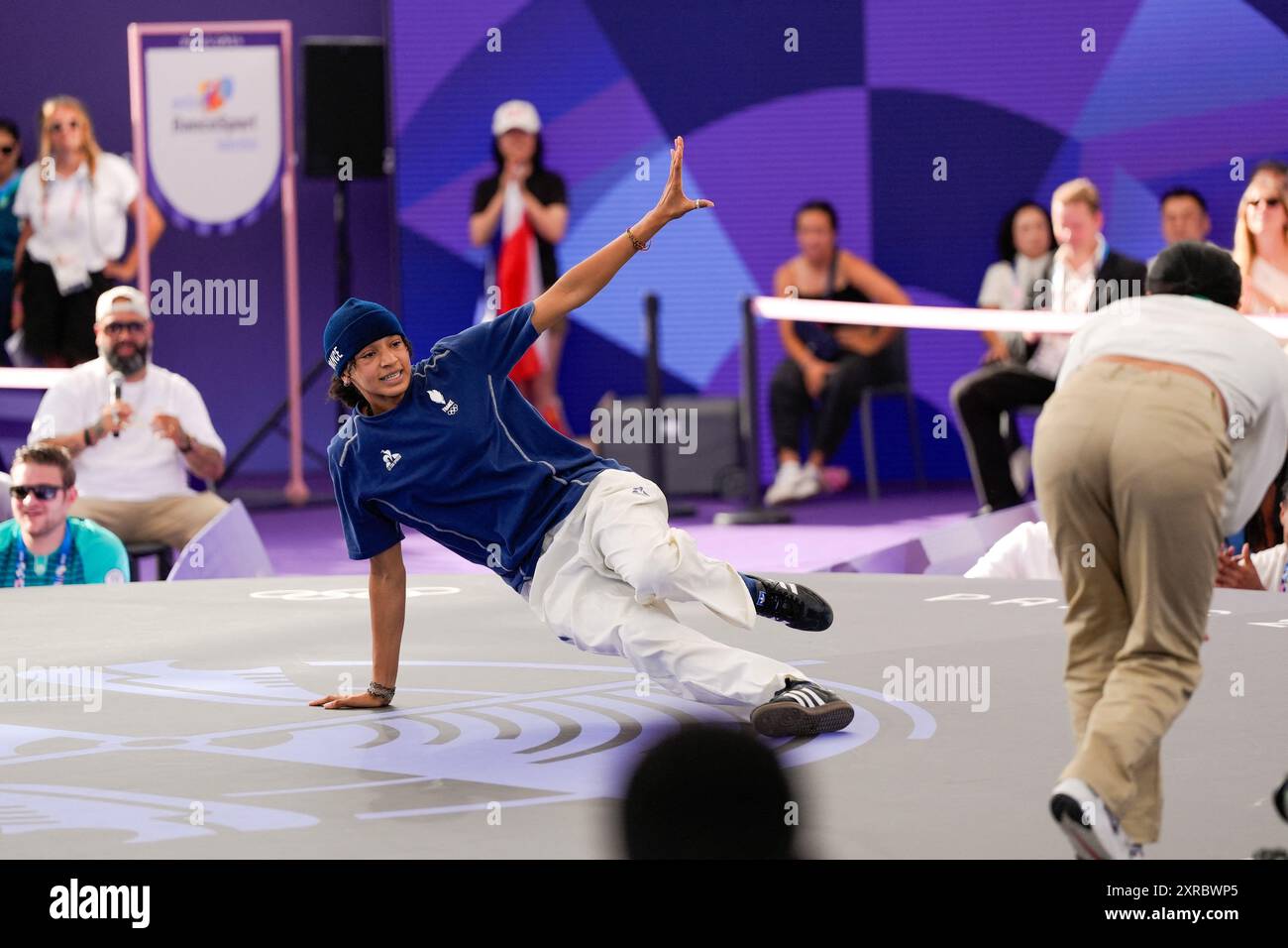 Sya Dembele, known as Syssy of Team France competes during the Breaking ...