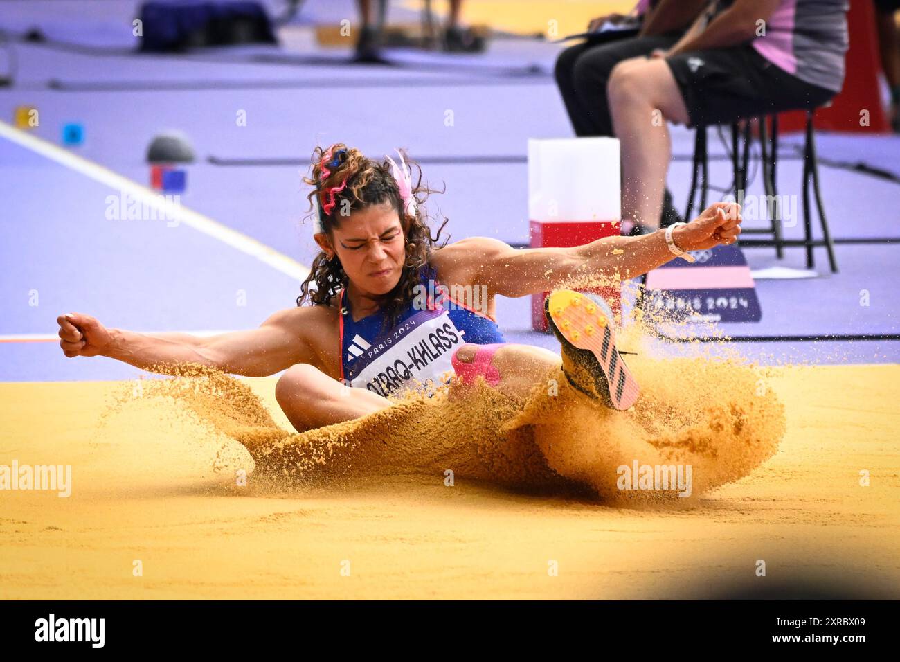 LAZRAQ KHLASS Auriana ( FRA ), Athletics, Women's Heptathlon Long Jump ...