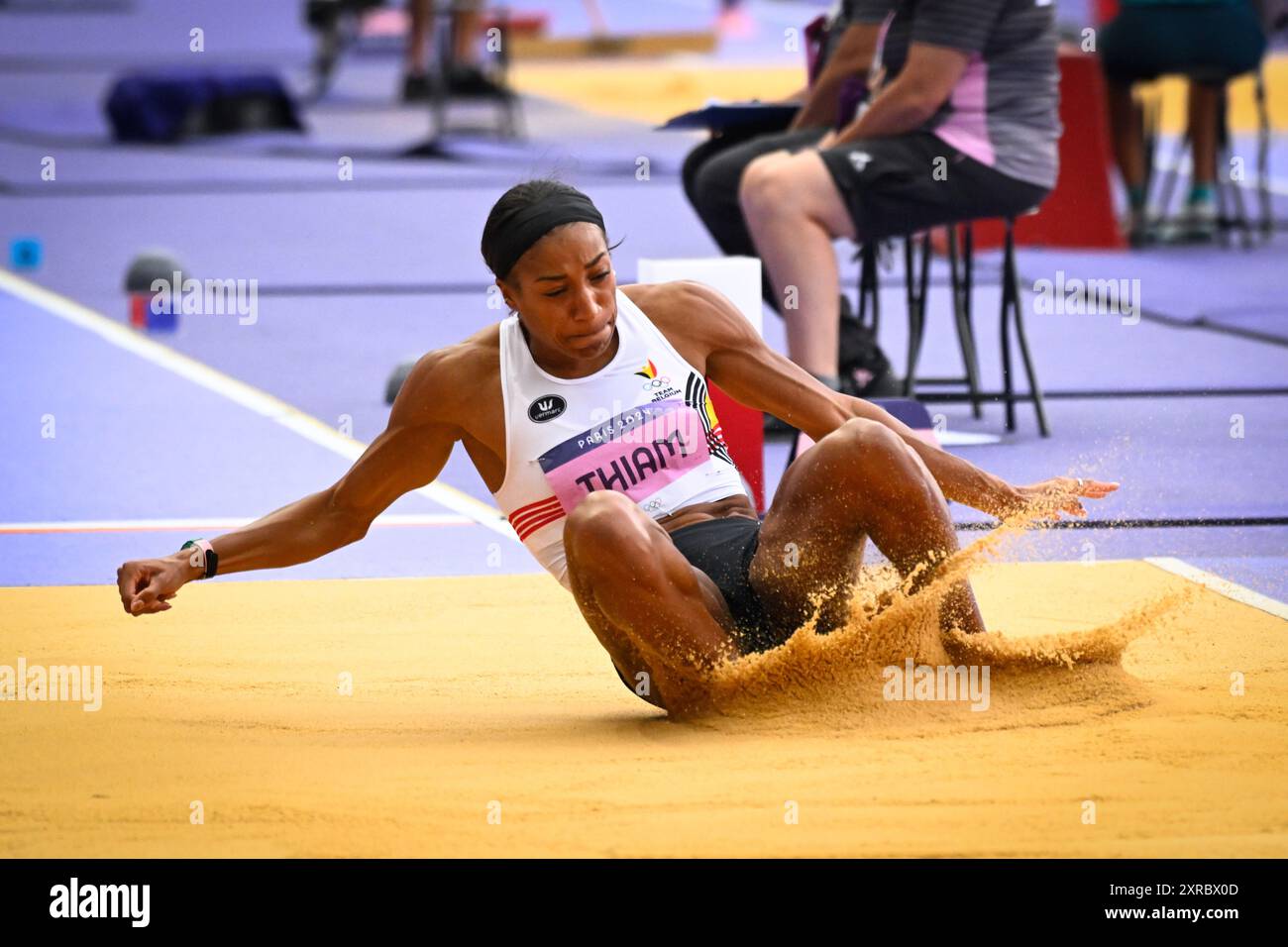 THIAM Nafissatou ( BEL ), Athletics, Women's Heptathlon Long Jump ...