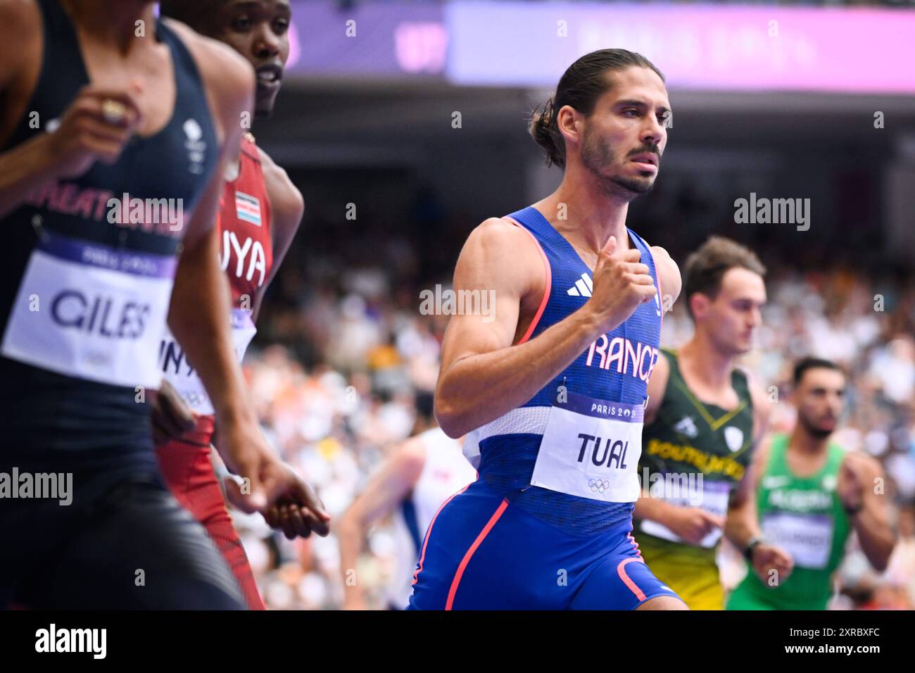 TUAL Gabriel ( FRA ), Athletics, Men's 800m Semi-Final during the ...