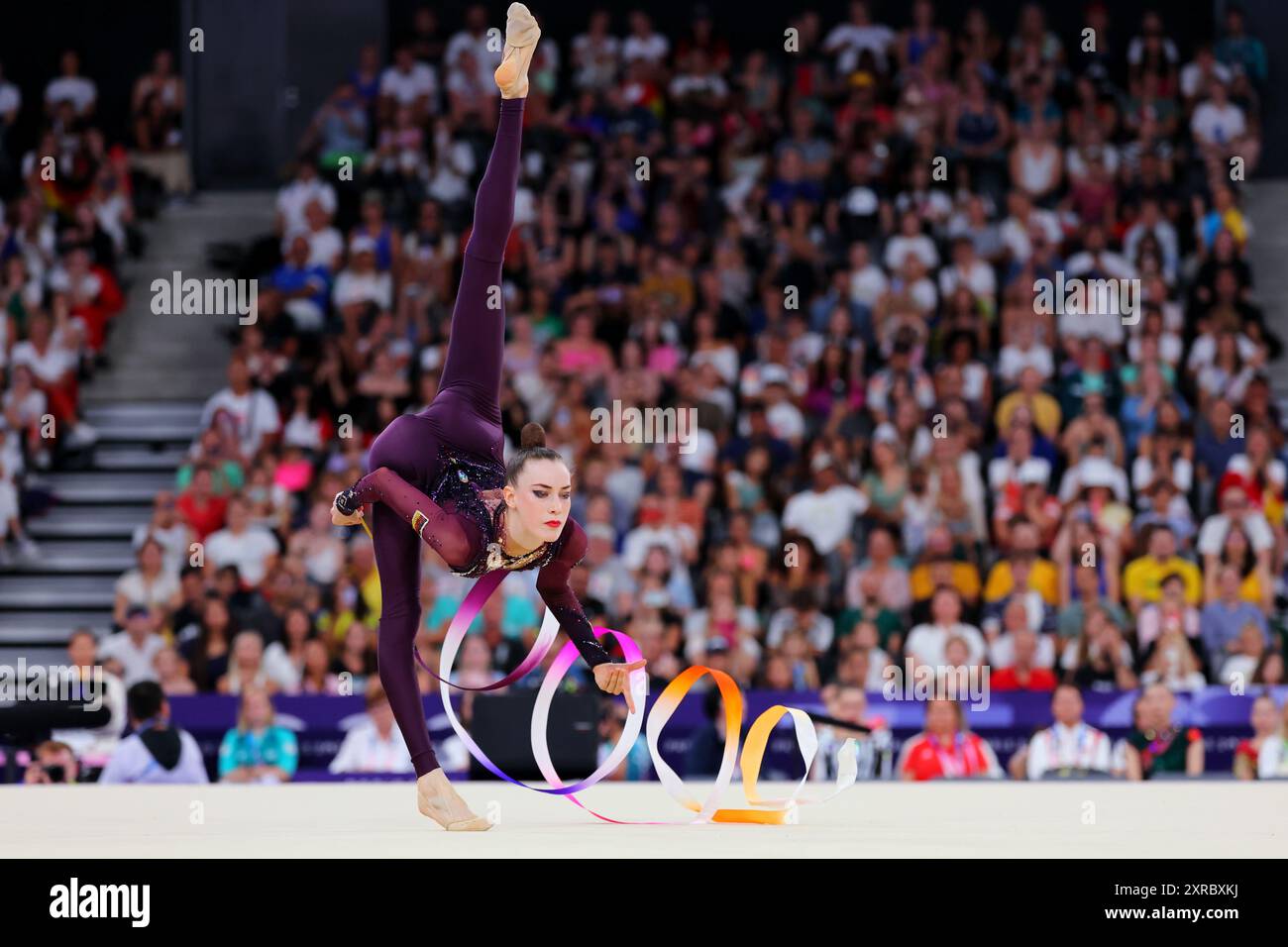 Paris, France. 8th Aug, 2024. Darja Varfolomeev (GER) Rhythmic ...