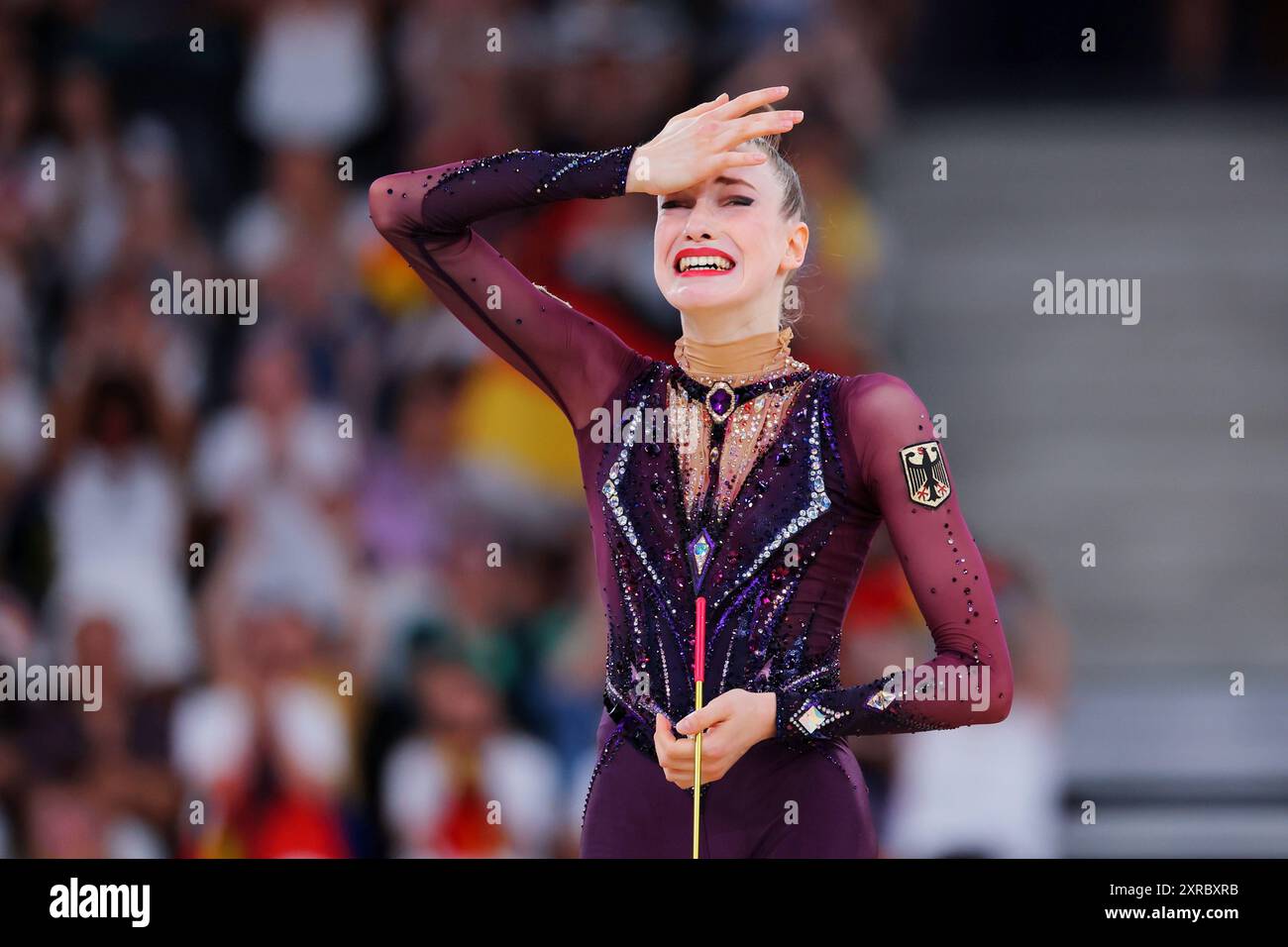 Paris, France. 8th Aug, 2024. Darja Varfolomeev (GER) Rhythmic ...