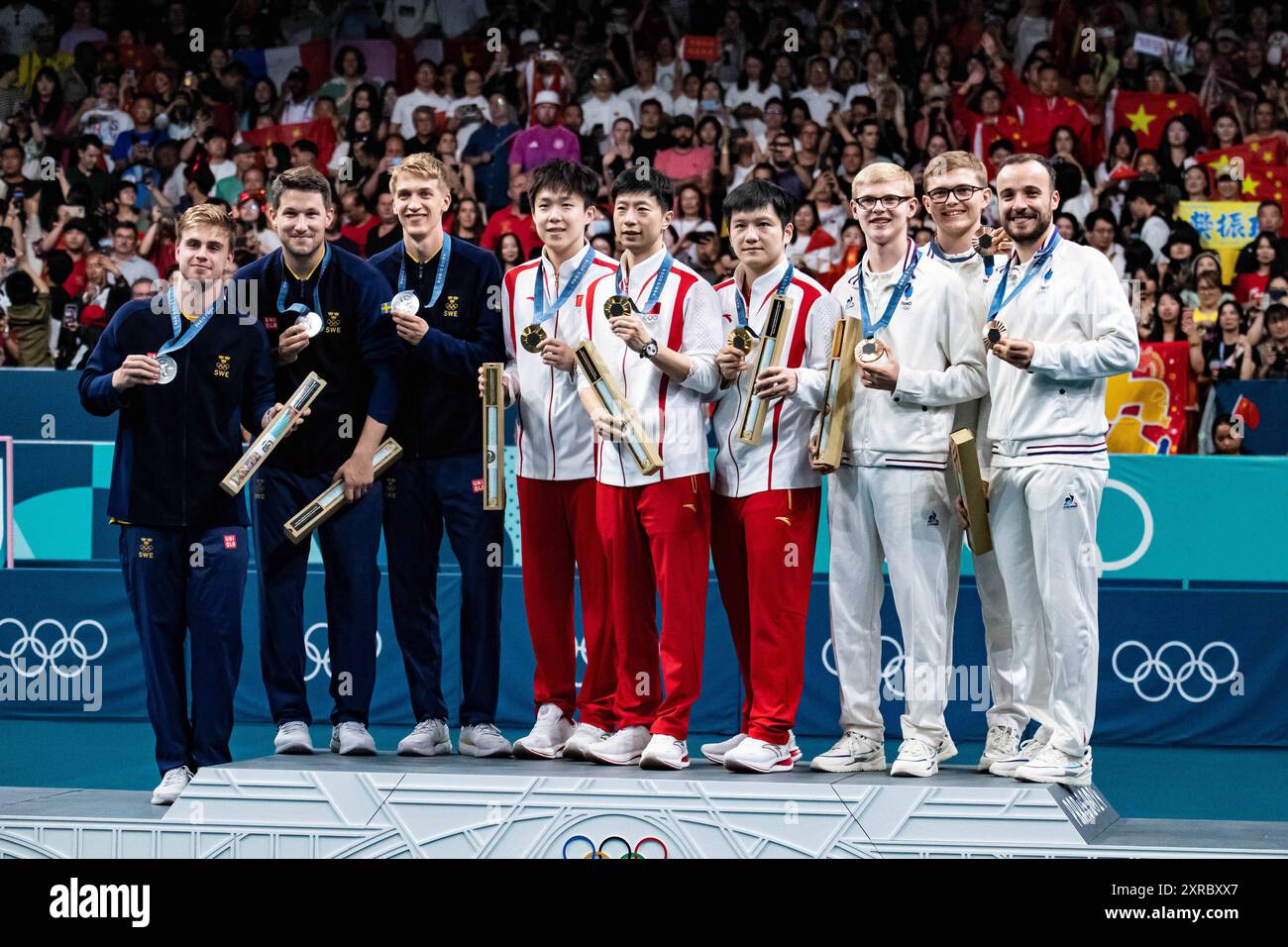 China 2024 olympic table tennis paris hi-res stock photography and ...
