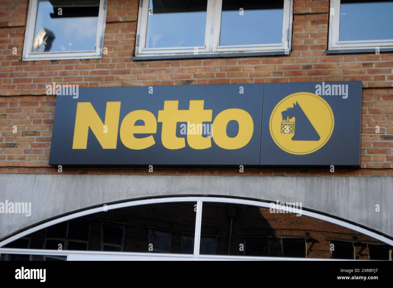 Copenhagen/ Denmark/09 August 2024/ Netto grocery chain store in ...