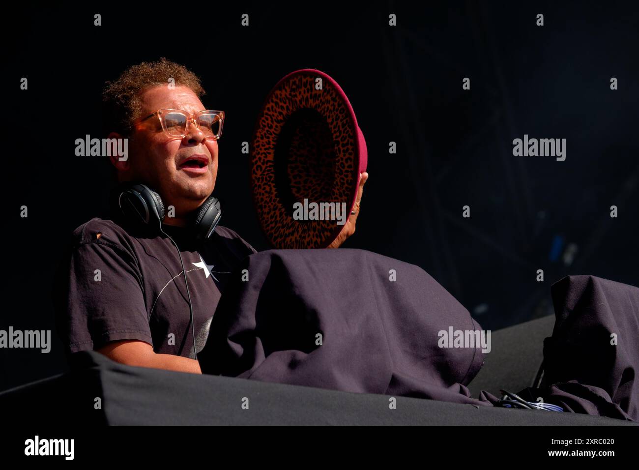 Craig Charles performs on the main stage at Wilderness Festival 2024 at ...