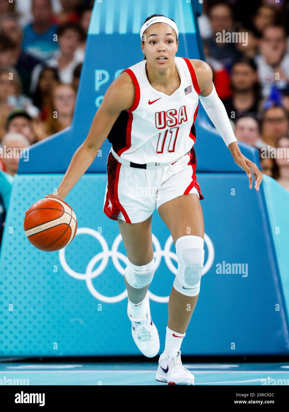 Napheesa Collier of Unites States in action during Women's semifinal ...