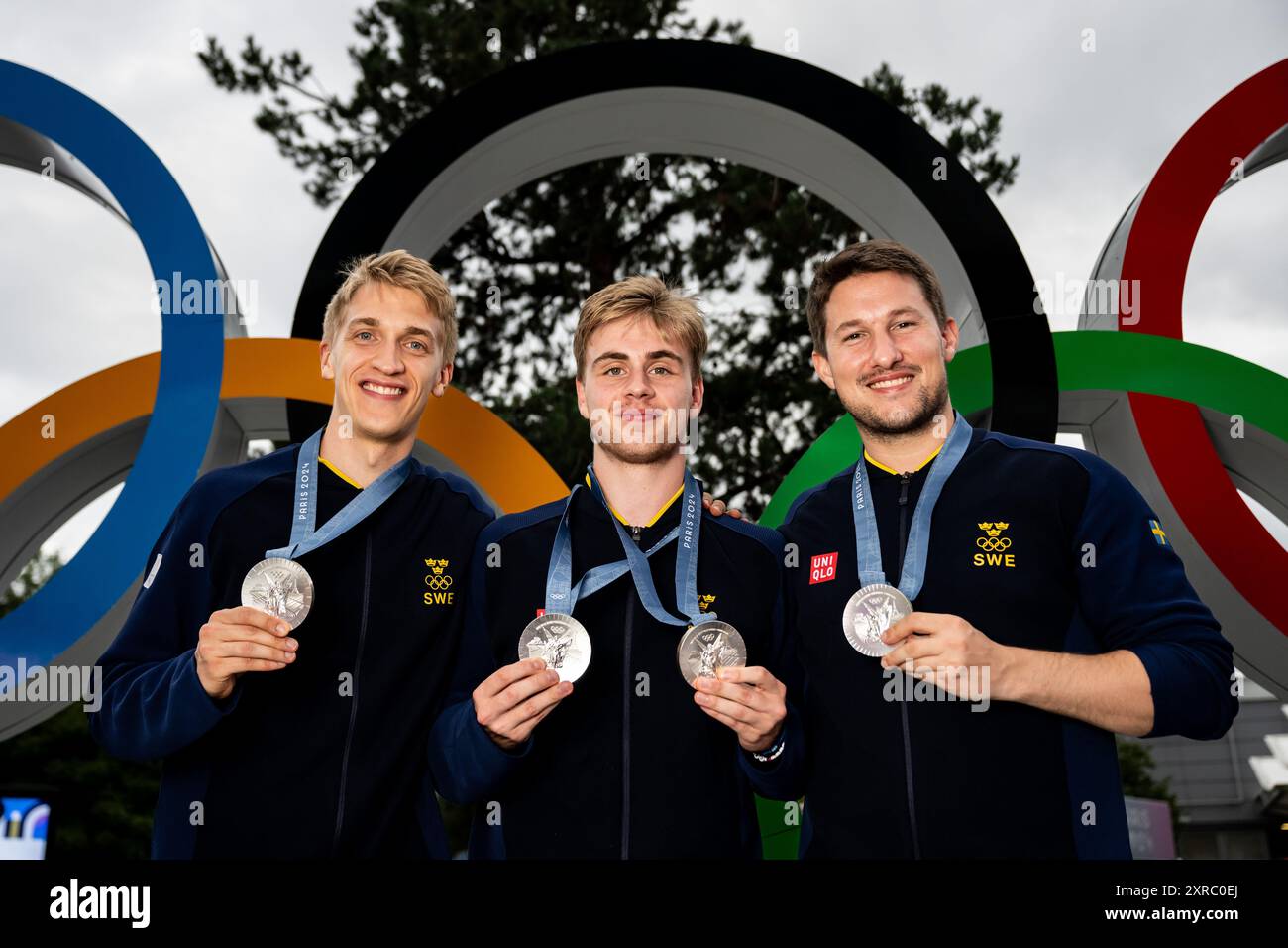 Anton Källberg, Truls Möregårdh and Kristian Karlsson of, Sweden ...