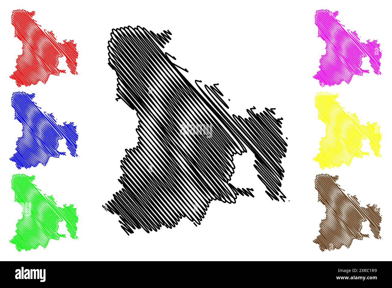 Cabonne outline map hi-res stock photography and images - Alamy