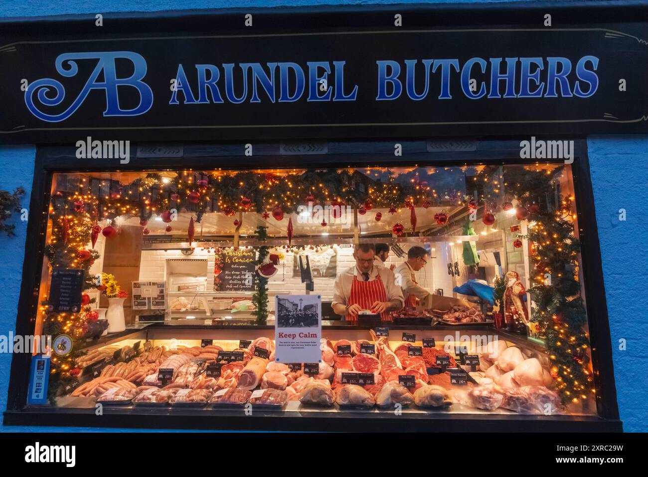 Butchers shop window display hi-res stock photography and images - Alamy