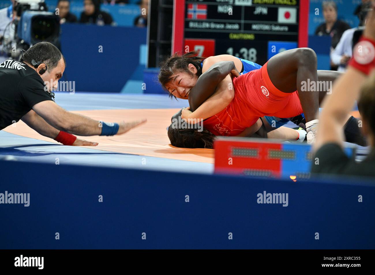 MOTOKI Sakura Japan (JPN) vs BULLEN Grace Jacob (NOR), Wrestling ...